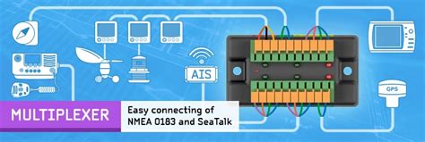 Yacht Devices NMEA 0183 To Seatalk1 Multiplexer YDNM 02