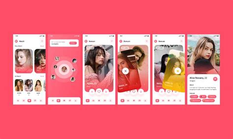 Kencan Figma Dating App Ui Kit Ui Free