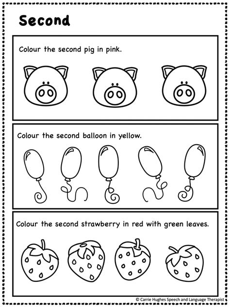 Sequences First Second Third Last Worksheets Carrie Hughes