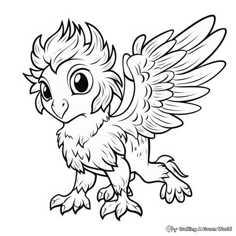 Hippogriff Coloring Page