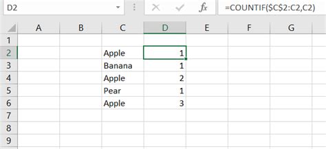 Countif Not Counting In Sequence Rexcel