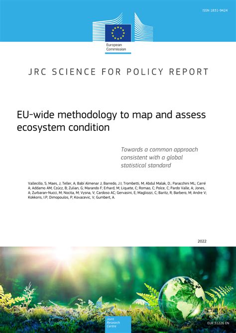 Pdf Eu Wide Methodology To Map And Assess Ecosystem Condition