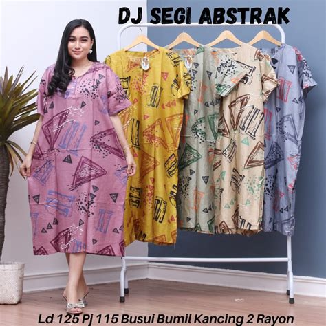 Jual Daster Jumbo Busui Bumil Dada Kancing Ld 120 125 Pj 110 115