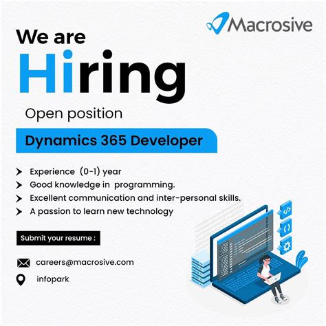 🚀 Join Our Team As A Dynamics 365 Developer 🌟 Are You A Tech Enthusiast With A Knack For