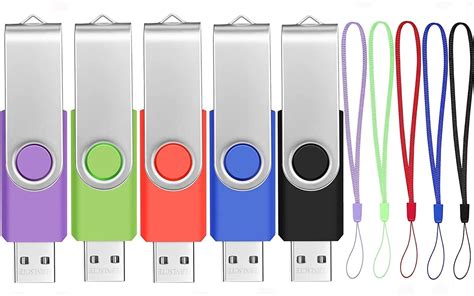 USB Stick GB Pack Of Memory Sticks USB Portable MultiColor Flash Drive GB Swivel