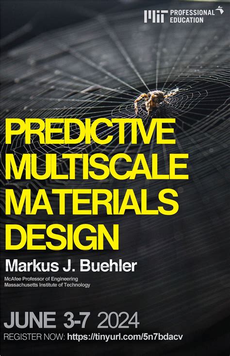 First Announcement For The 2024 Predictive Multiscale Materials Design Short Course June 3 7