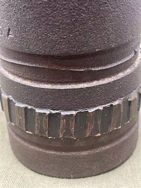 Ww2 British 17pdr Apcbc Shell Head 1943 Dated In Ammunition