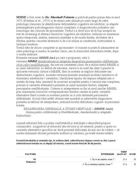 mmse pdf