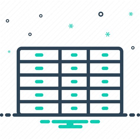 Units Part Section Subdivision Drawer Icon Download On Iconfinder