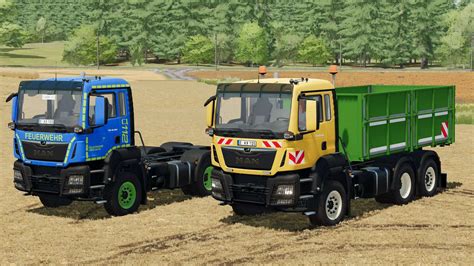 MAN TGS 18 500 Semi Kipper Trucks V1 0 0 0 FS25 FS22 Mod