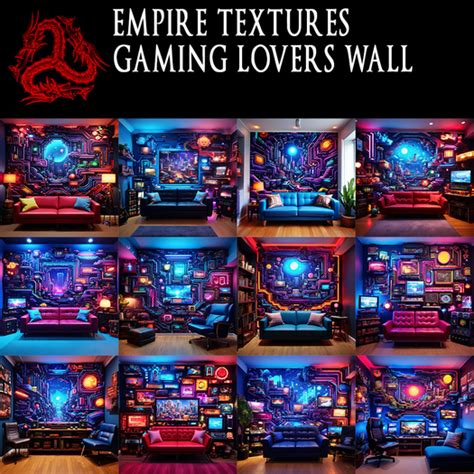Second Life Marketplace Empire Textures Gaming Lovers Wall