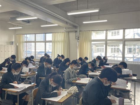 冬期講習I期終了 YASUDA NEWS 安田学園中学校高等学校