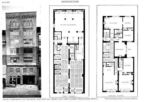 Mixed Use 020 Altered Brownstone Nyc 1921 Classic American