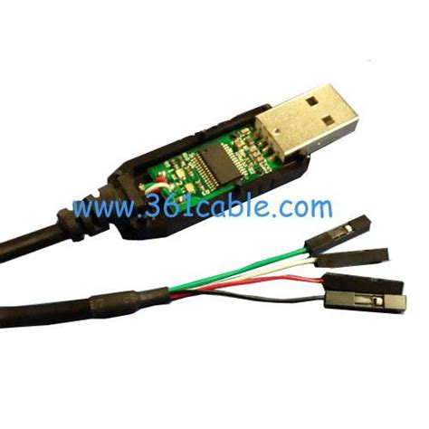 FTDI Cable USB To TTL 232R 3V3 Cable LC FTDI FT232 0 361cable China Manufacturer