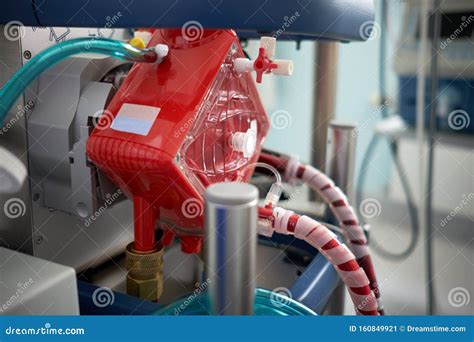 Medicine Extracorporeal Membrane Oxygenation Working Ecmo Machine In Intensive Care Department