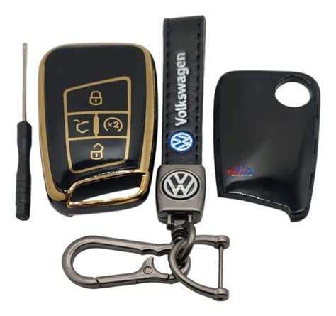 Funda Llave Vw Tiguan Nivus T Cross Taos Virtus Jetta A7 4bt Meses Sin Interés