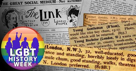 Lgbt History Week The Secret Codes People Used To Meet Up During Wwi