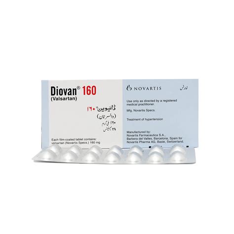 Tab Diovan 160mg 28s Kk Mart