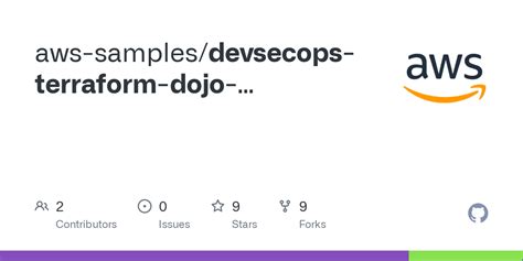 Github Aws Samplesdevsecops Terraform Dojo Codepipeline
