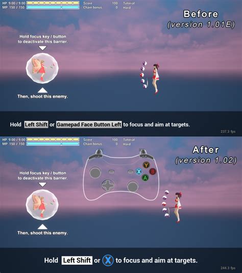 The Tutorial Stage Show Gamepad Layout On The Background It Emphasizes The Buttons To Press