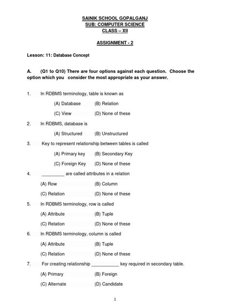 Ch11database Concept Pdf Relational Database Computing