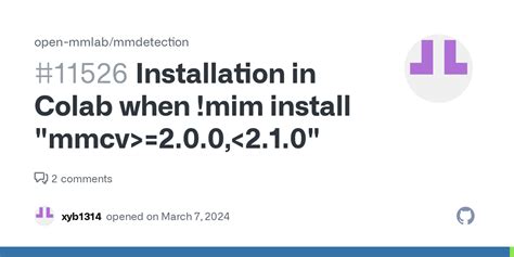 installation in colab when mim install mmcv 2 0 0