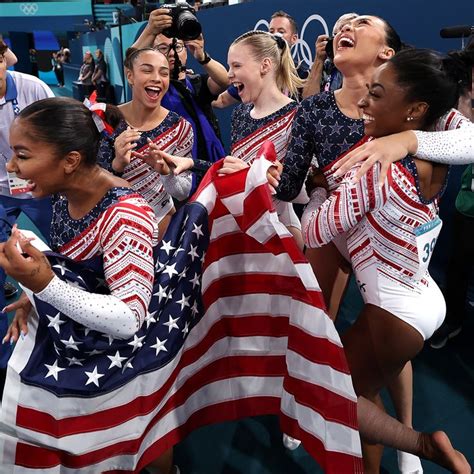 Gymnastics Olympics Aesthetic Team Usa Olympics 2024 Sporty Glam