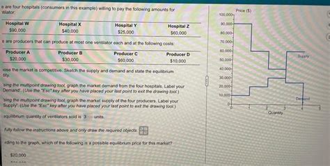 Solved Calculate Consumer Surplus Producer Surplus And Chegg Com