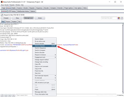 burpsuite之repeater模块学习篇 burpsuite repeater显示网页 csdn博客