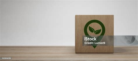 그린 리빙 아이콘 3d 렌더 일러스트레이션을 사용한 나무 큐브 에코 지속 가능성 개념 개념에 대한 스톡 사진 및 기타 이미지 개념 개념과 주제 개발 Istock