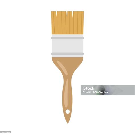 페인팅을 위한 넓은 브러시 다양한 예술 용품 벡터 삽화 페인팅 및 드로잉을위한 도구 및 장비 공예에 대한 스톡 벡터 아트 및 기타 이미지 Istock