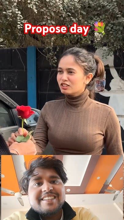 Propose Day 💐 Proposeday Trending Valentinesday Funny Comedyshorts Entertainment Shorts