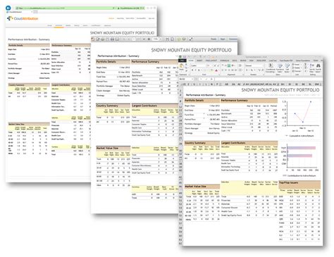 Performance Attribution Analysis And Reporting Cloud