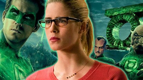 Arrow Felicity Met The Green Lanterns During Crisis