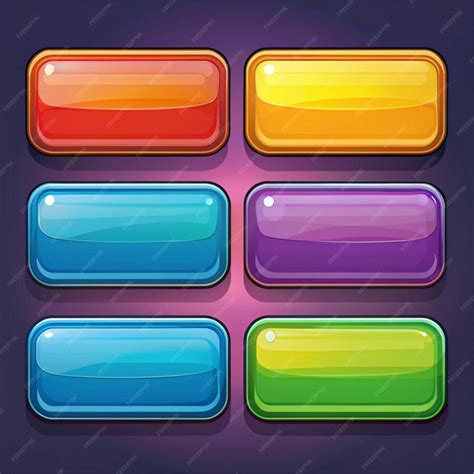 A Colorful Button With A Rainbow Colored Button On It Premium Ai Generated Image A Colorful Button With A Rainbow Colored Button On It Premium Ai Generated Image