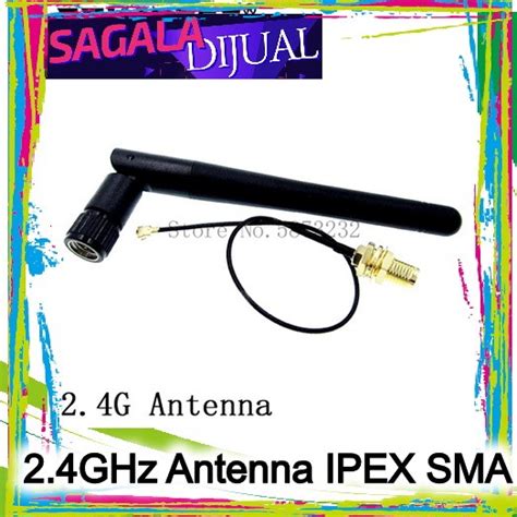Jual 2 4G Antenna Folded Bluetooth Wifi ZigBee Antenna SMA To IPEX Kota Bandung SAGALA
