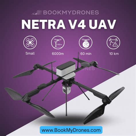 Netra V4 Uav Bookmydrones®