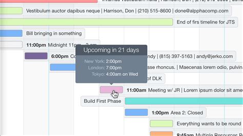 Timezone Tooltips For Dayback Calendar Seedcode