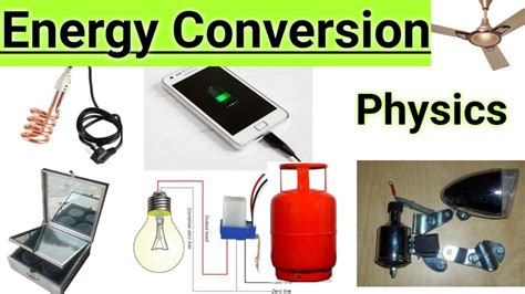 Energy Transformation Examples Physics