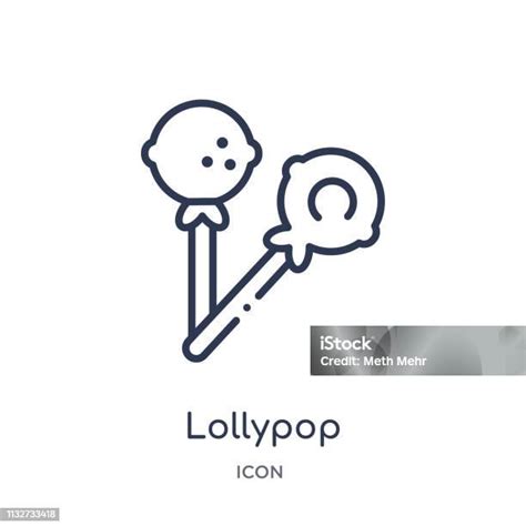 음식 개요 컬렉션에서 선형 사탕 아이콘입니다 얇은 라인 사탕 아이콘 흰색 배경에 고립입니다 로디 팝 트 렌 디 일러스트레이션 0명에 대한 스톡 벡터 아트 및 기타 이미지
