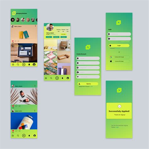 Ios Ui Design Behance