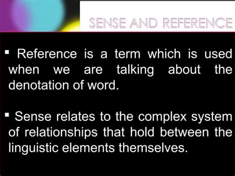 The Scope Of Semantic Ppt Science
