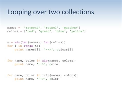 Transforming Code Into Beautiful Idiomatic Python By Raymond Hettinger