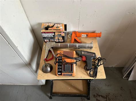 Power Tool Table And Various Tools