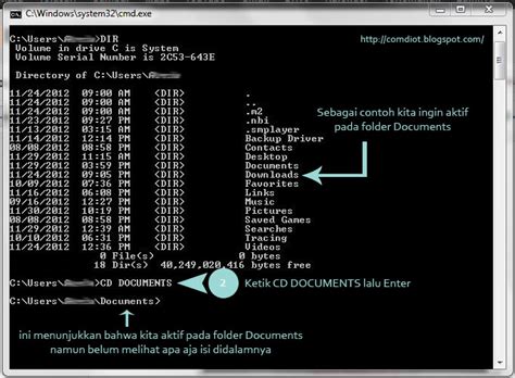 Cara Melihat File Menggunakan Command Prompt ~ Computer Idiot