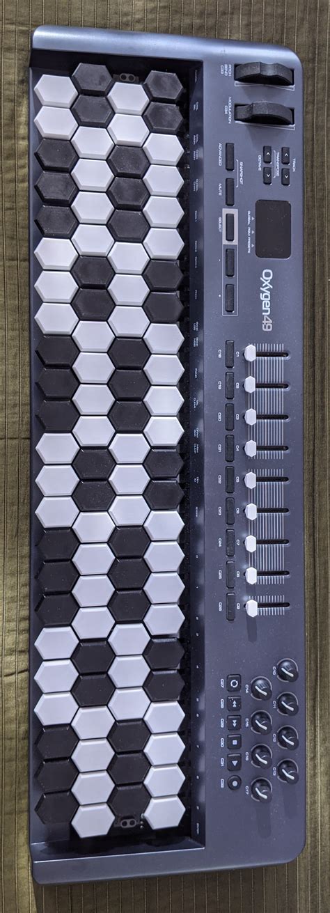 Carbon X Mod Isomorphic M Audio Oxygen Mod