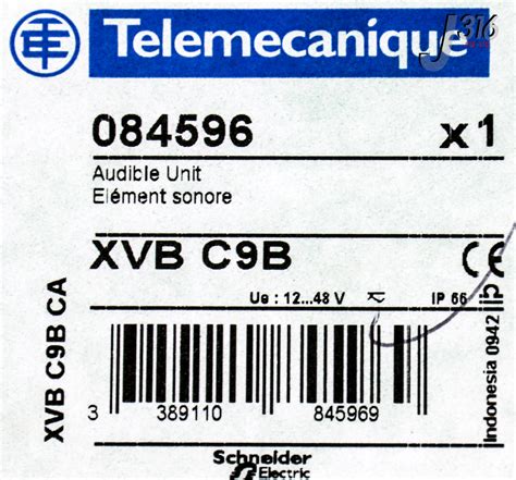23987 Telemecanique Audible Unit New Xvb C9b J316gallery