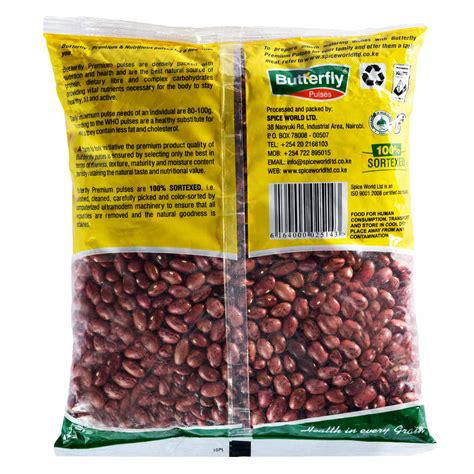 Butterfly Pulses Brown Rosecoco Beans 1kg Online Carrefour Kenya