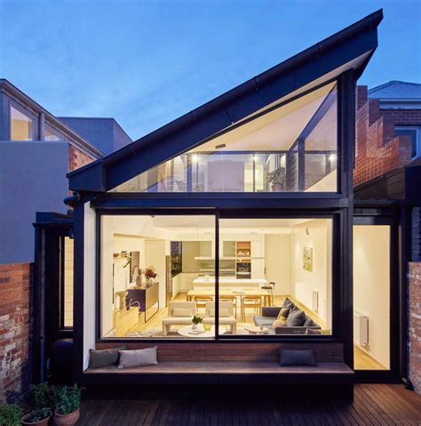 Small Heritage House Gets Parabolic Roof In Modern Makeover Built In