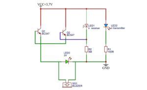 Simple IR Proximity Sensor Circuits With Working Applications